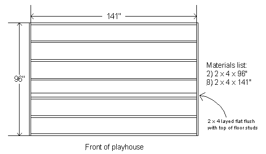 Playhouse plan sample page | WoodManor Playhouses